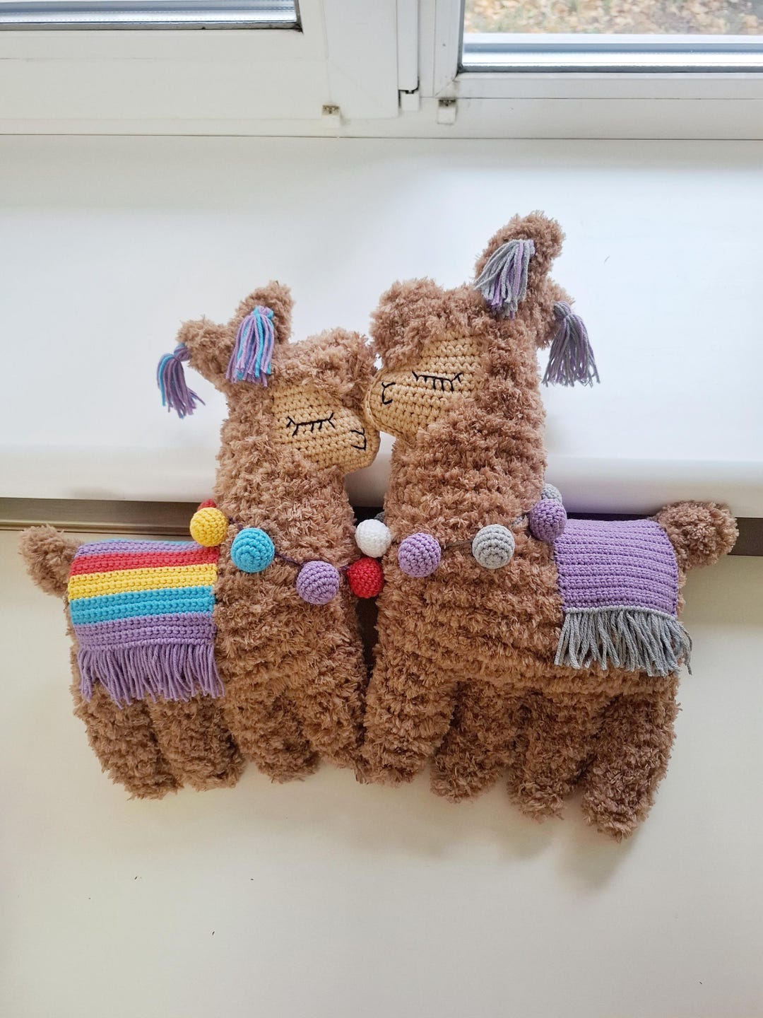 Llama Stuffed Animal Alpaca Lama Party Decor Plush Toy Large ...