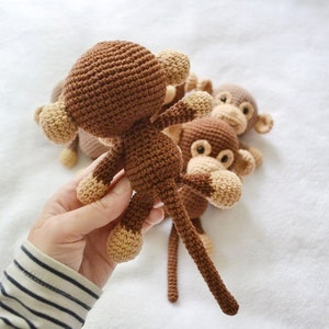 Monkey Stuffed Toy Handmade Personalised Gifts Monkey Stuffy Baby ...