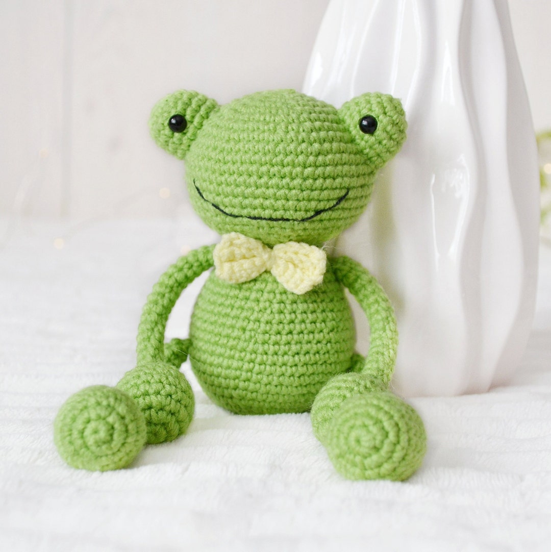 Crochet Frog Prince Plush: Funny Pregnancy Gift, Toddler Safe Toy - Etsy