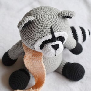 Raccoon Stuffed Animal Stuffie Toy Zoo Animal Theme for Toddler Zoo ...