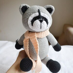 Raccoon Stuffed Animal Stuffie Toy Zoo Animal Theme for Toddler Zoo ...
