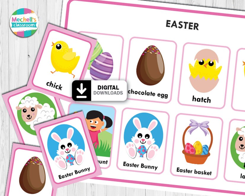Mes English Flashcards Easter at Lee Ramirez blog