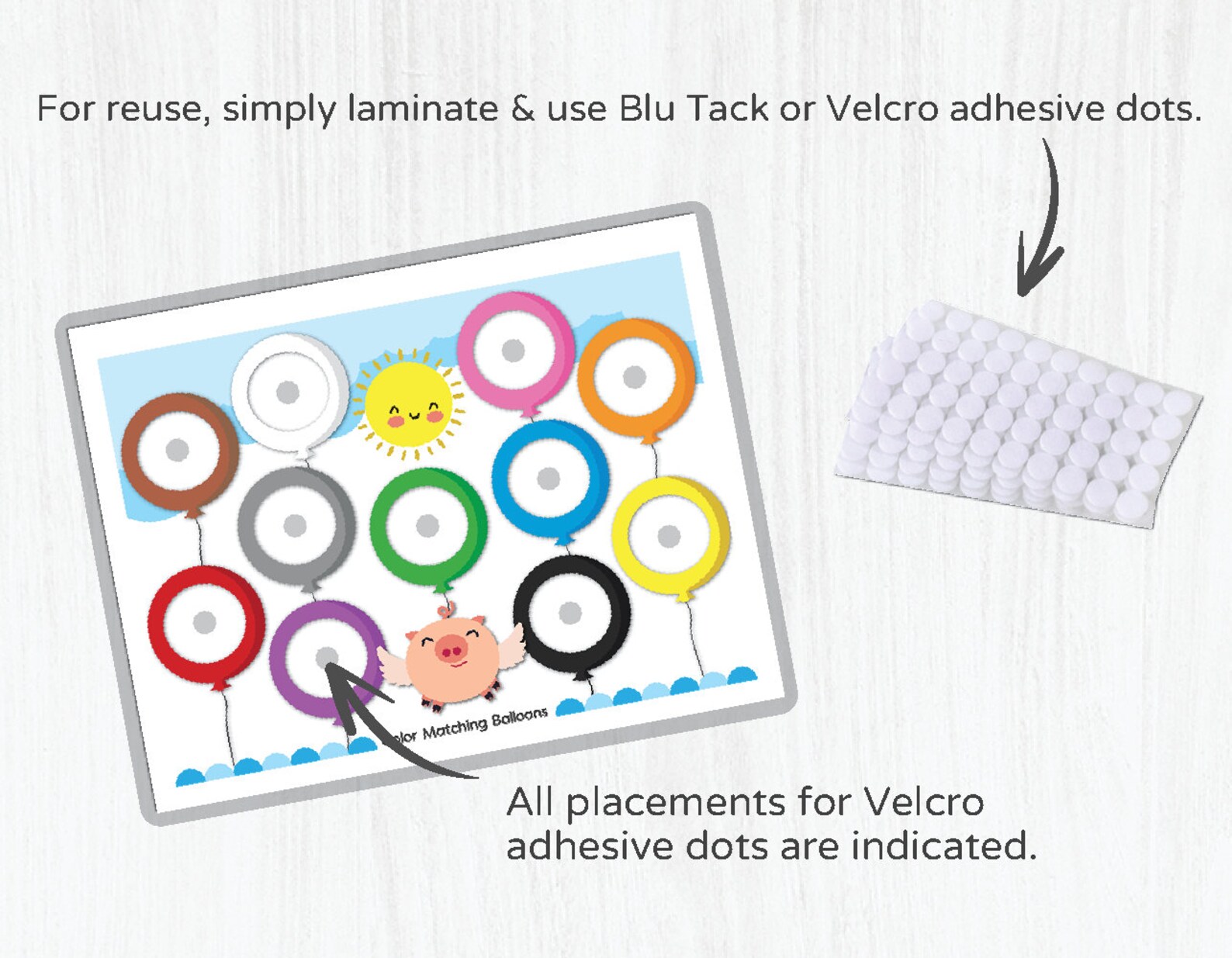 Color Matching Busy Book Activity Colour Sorting Printable - Etsy