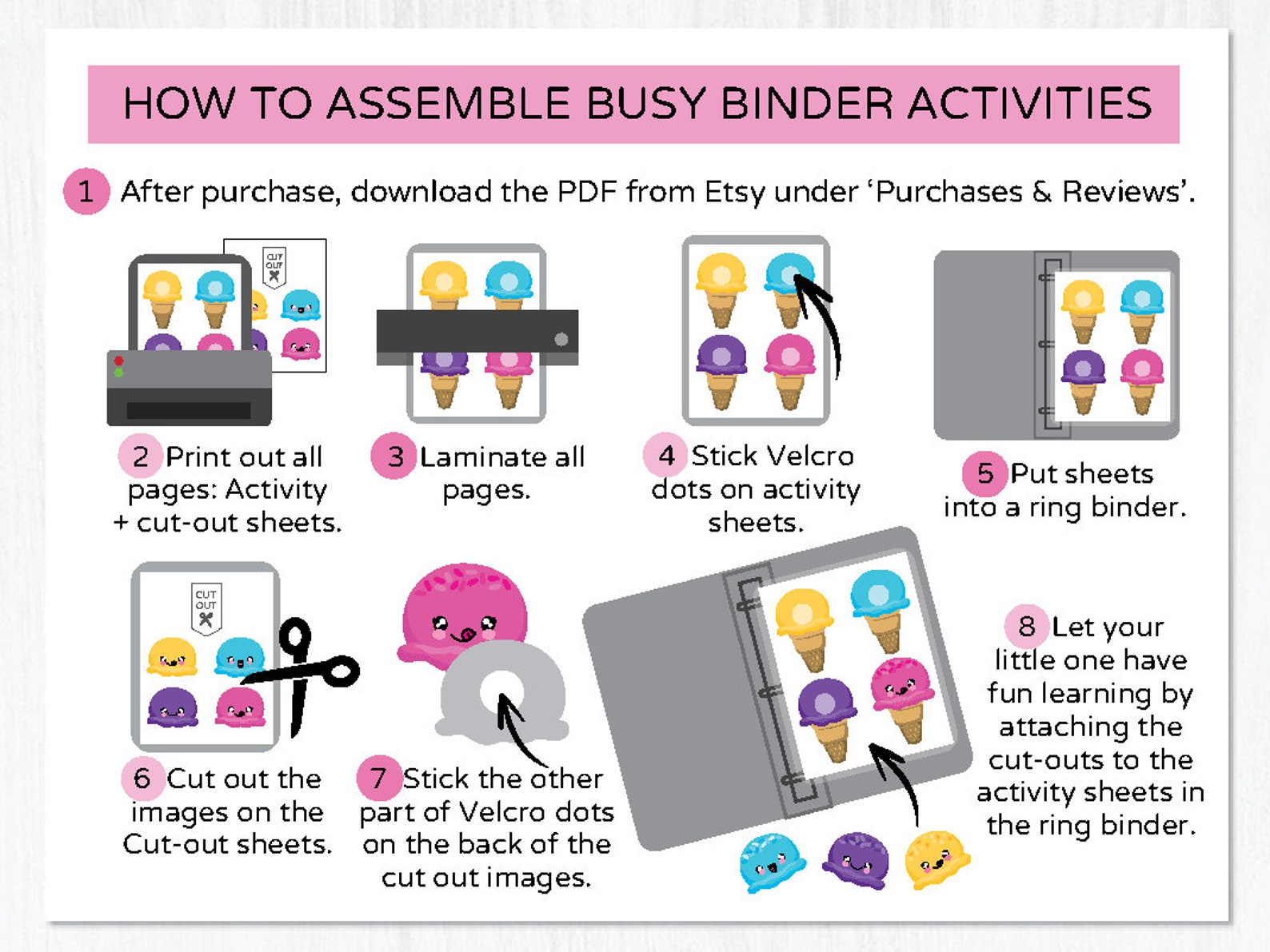 Color Matching Busy Book Activity Colour Sorting Printable - Etsy