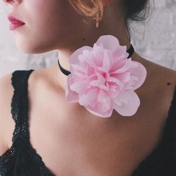Flower Choker - Etsy