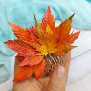 Autumn Hair Comb Autumn Hair Piece Autumn Wedding Hairpiece Autumn ...