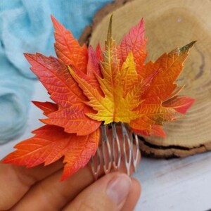 Autumn Hair Comb Autumn Hair Piece Autumn Wedding Hairpiece Autumn ...