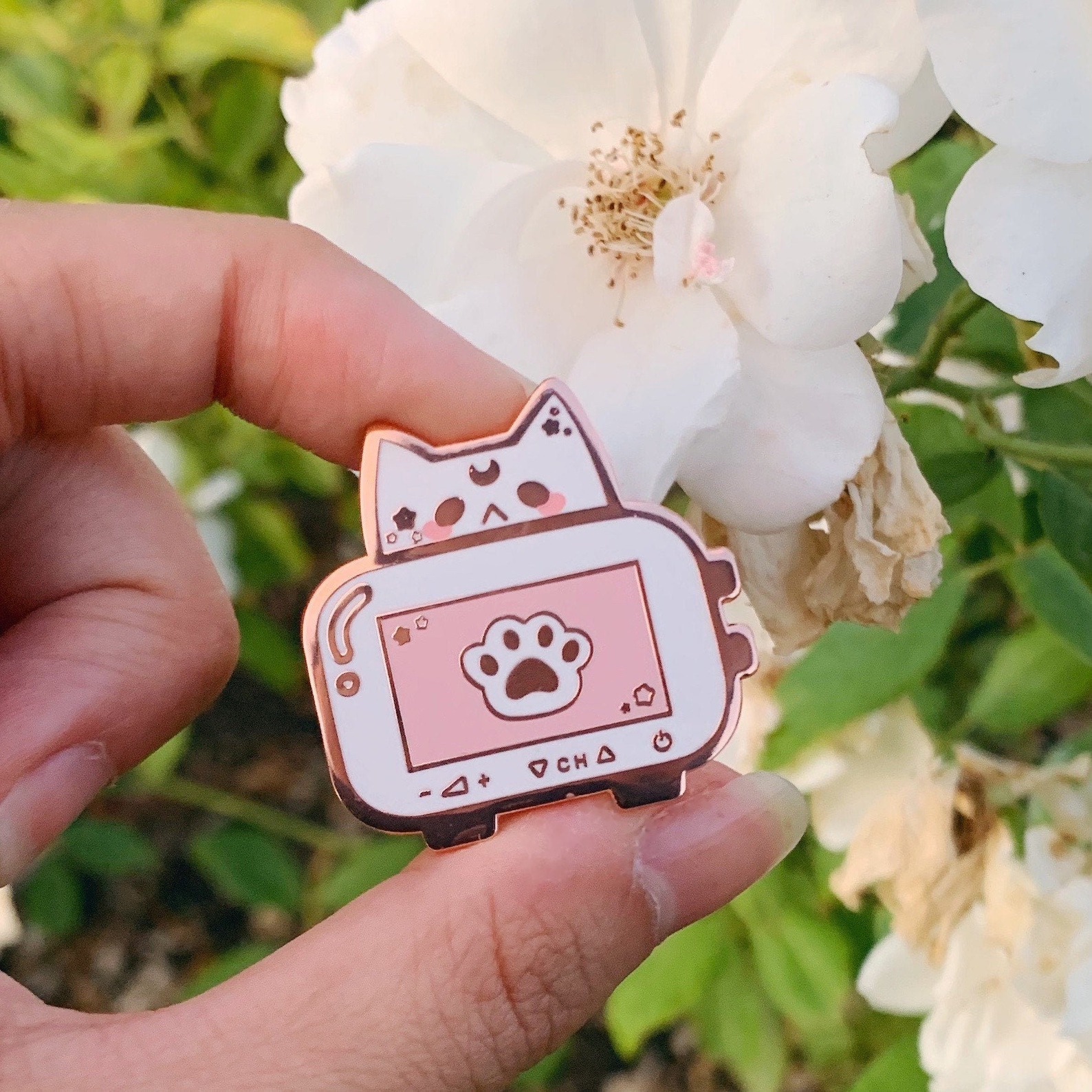 Cosmo Celestial Pin - Kawaii Cat Enamel Pin - Kawaii Animal Pin - Cute ...