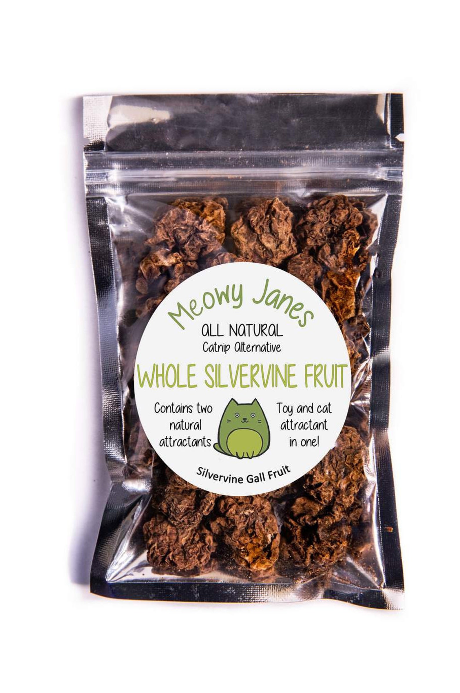 Whole Silvervine Fruit All Natural Cat Toy Dried Gall Fruit Actinidia ...