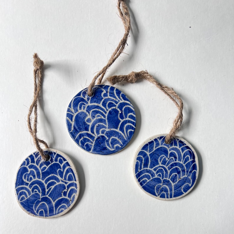 Ceramic Ornaments Handmade Pottery - Etsy