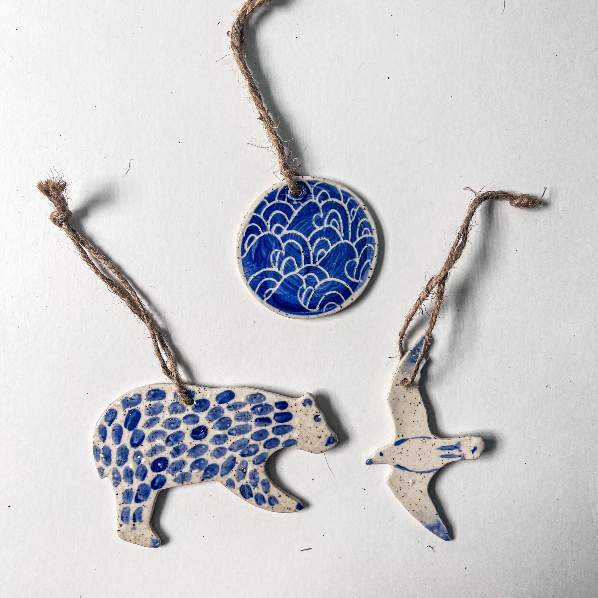 Ceramic Ornaments Handmade Pottery - Etsy