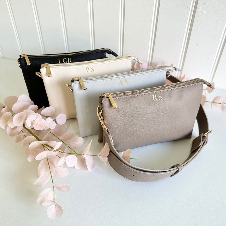 Personalised Cross Body Bag, Personalised Handbag, Shoulder Bag, Gift ...