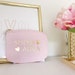 Personalised Pink & Gold Heart Coin Purse, Bridesmaid Gift, Hen Night ...