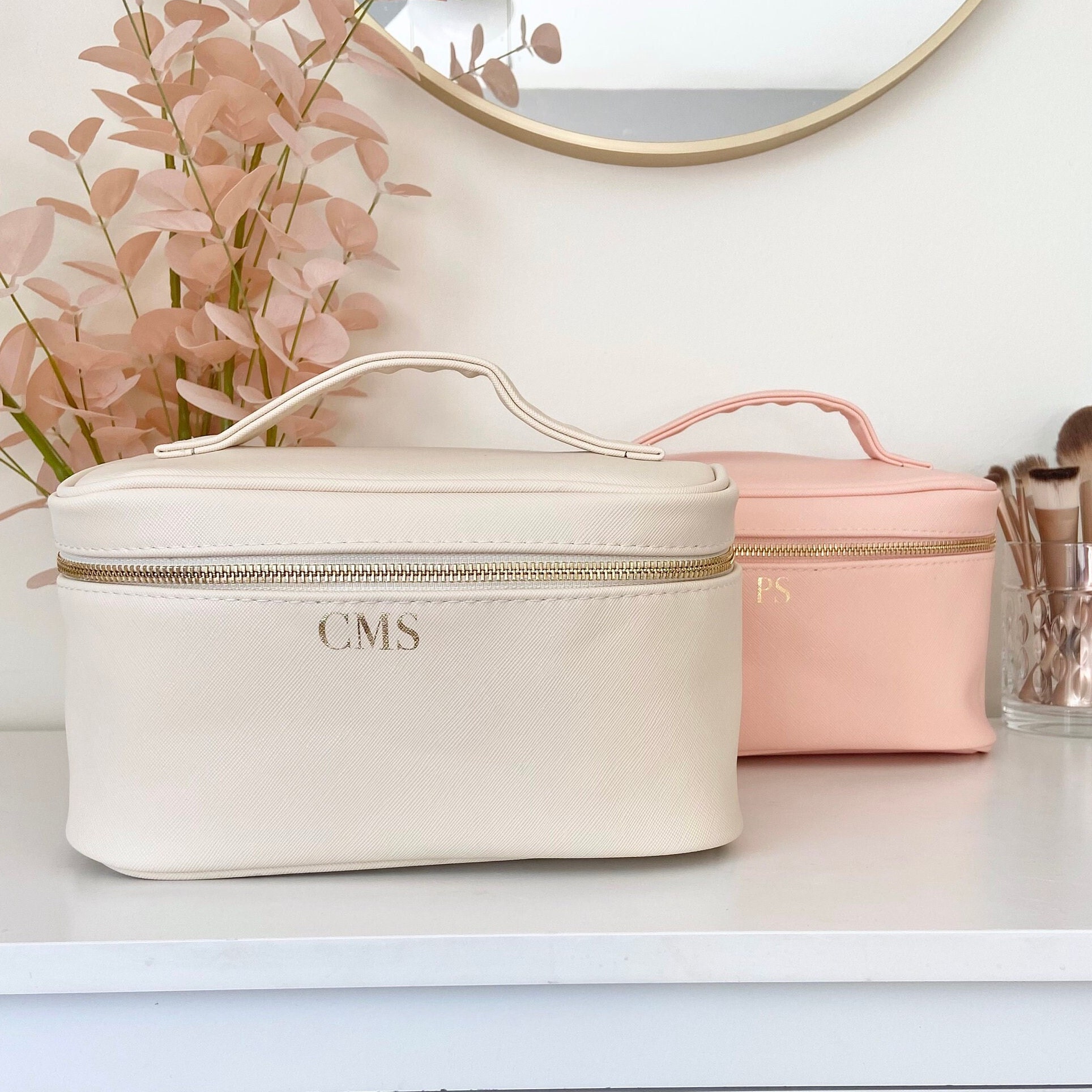 Personalised Makeup Bag Cosmetics Bag Vanity Case Custom - Etsy UK