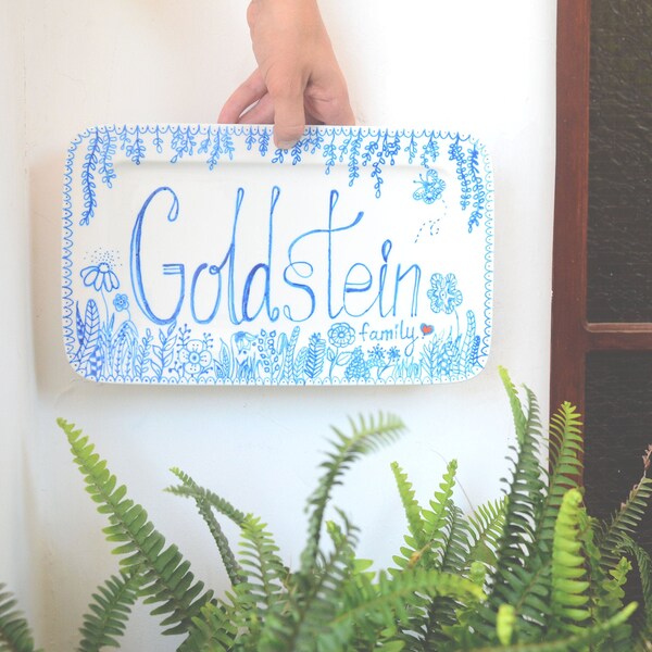 Front Door Sign Personalized - Etsy