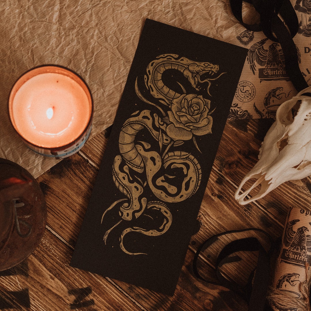 Entwined in Thorn - Screen Print - Etsy