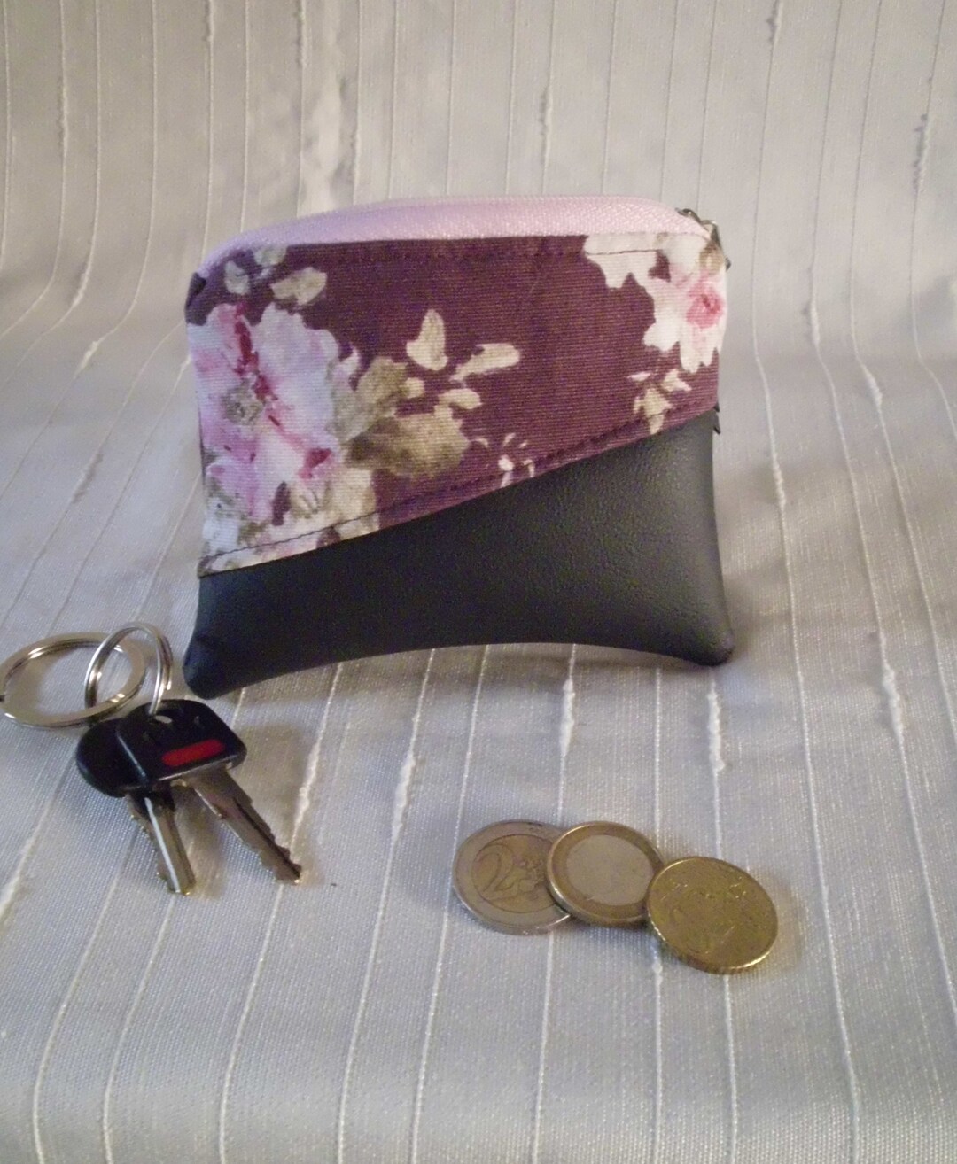 Mini Wallet Key Case Business Card Pocket - Etsy