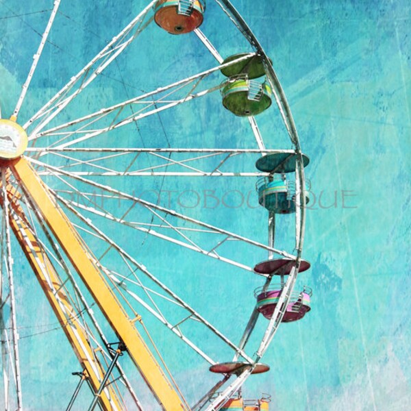 Ferris Wheel Art - Etsy