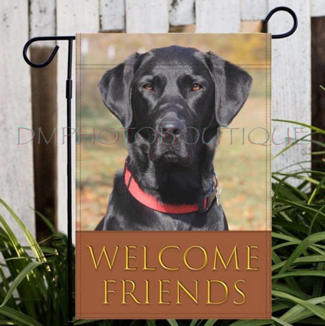 Labrador Retriever Fall Garden Flag, Labrador Retriever Garden Flag ...