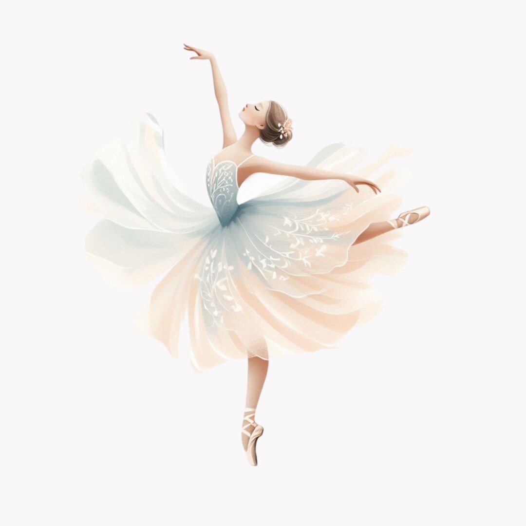 Ballerina Clipart, Ballet Clipart, Dancer PNG, Ballet Clip Art, Gift ...