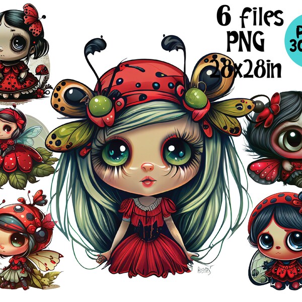 Ladybug Clip Art - Etsy