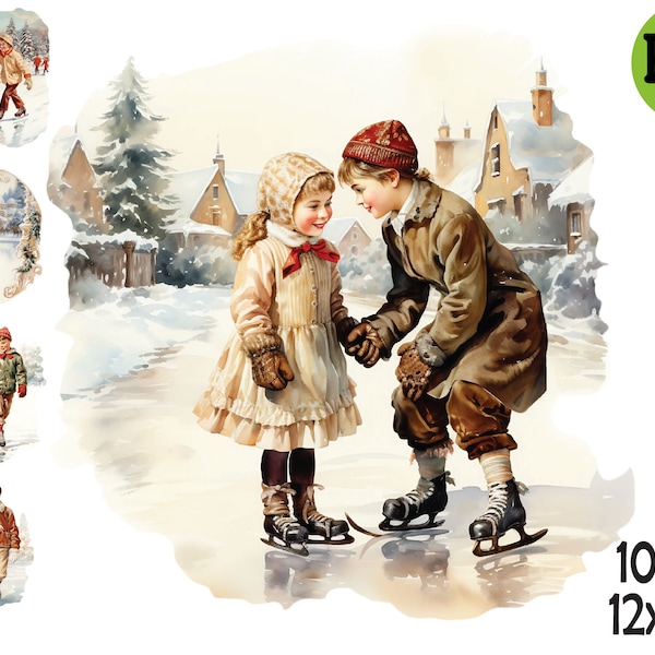 Vintage Ice Skates - Etsy