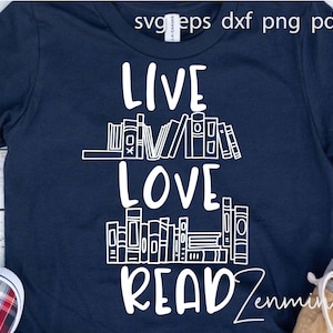 Books Svg Read Svg School Svg Reading Svg Teacher Svg - Etsy