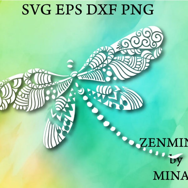 Dragonfly Svg - Etsy