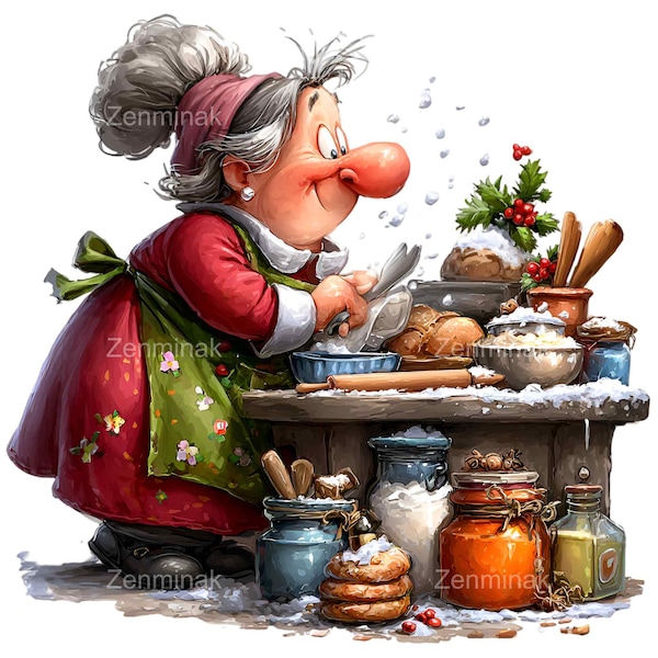 Quirky Baker Christmas - Etsy