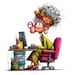 16 PNG Funny Old Lady at Computer – Grumpy Senior Woman Clipart for ...
