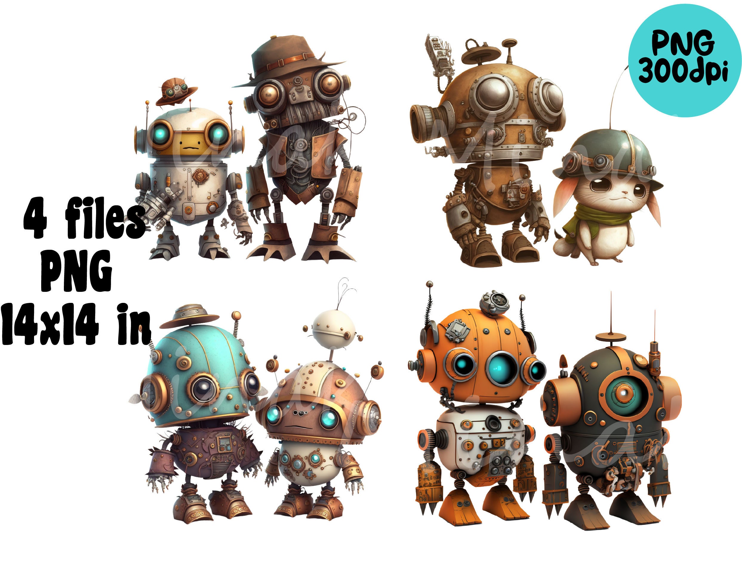 Steampunk Robot Concept