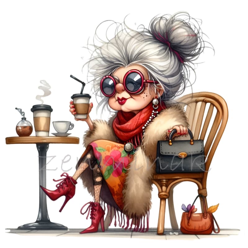 Drinking Cartoon Pictures - Etsy