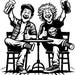 6 SVG Funny Drinking Buddies SVG, Wine and Beer Friends Cut File ...