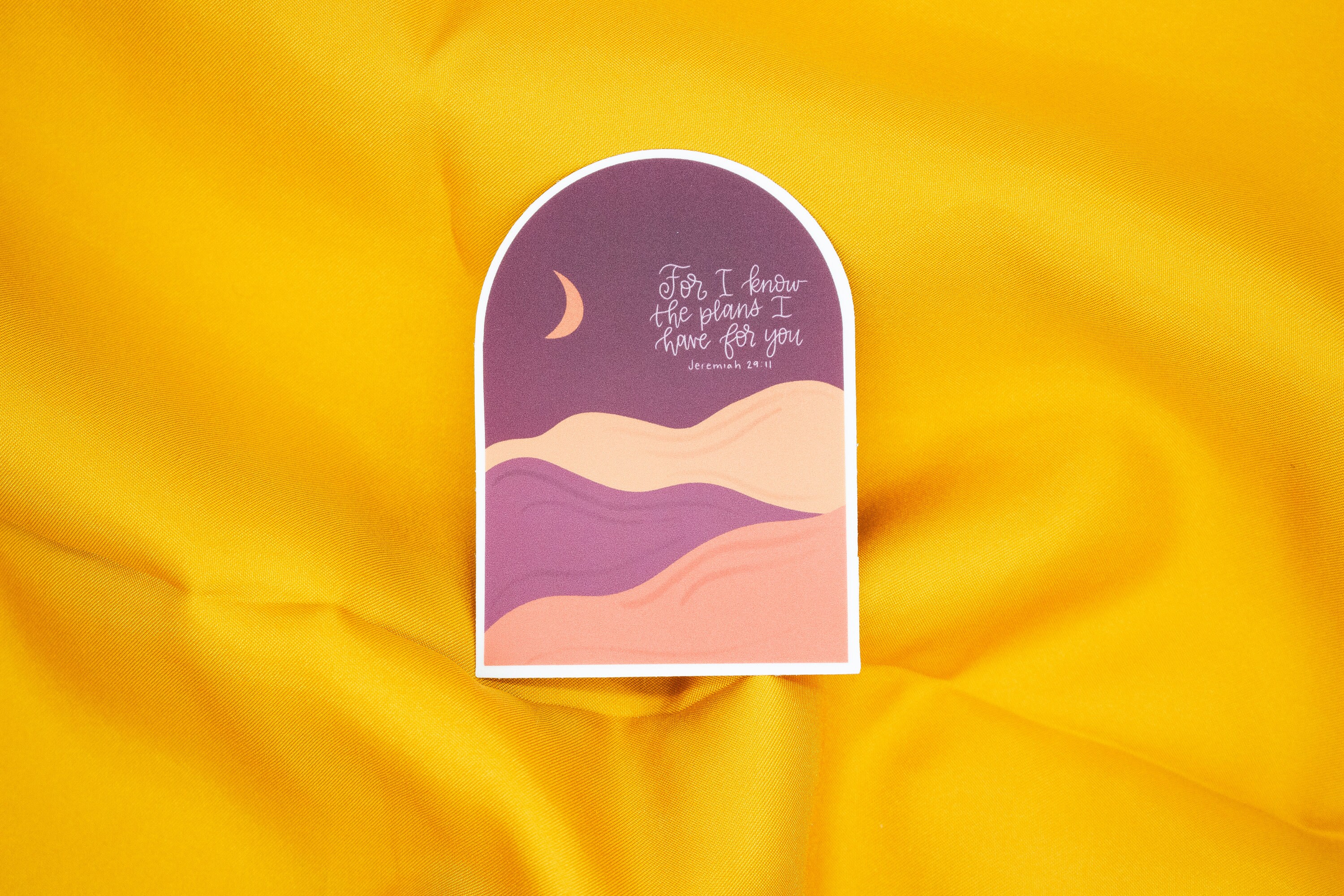 Jeremiah 29:11 Maroon / Christian Sticker / Religious Sticker ...