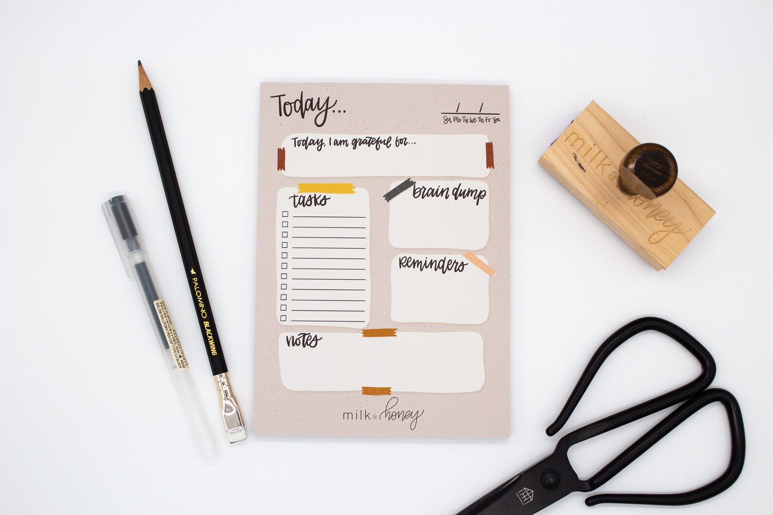 Daily Notepad | 5x7 Notepad | Gratitude | to Do List | Notes ...