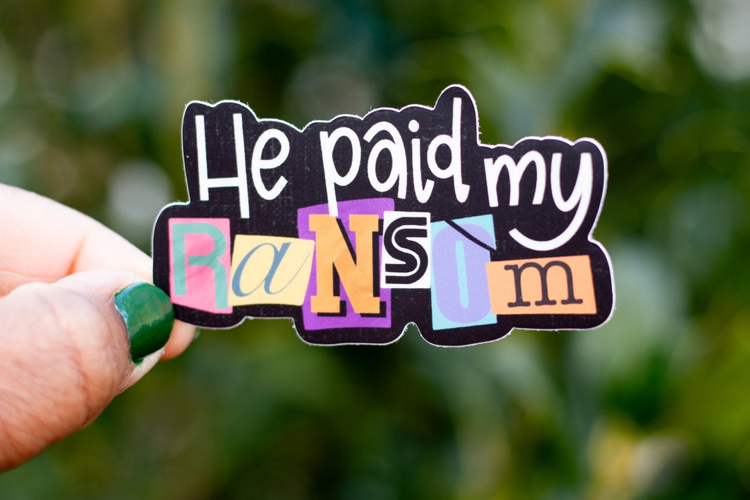 He Paid My Ransom / Christian Sticker / Religious Sticker ...