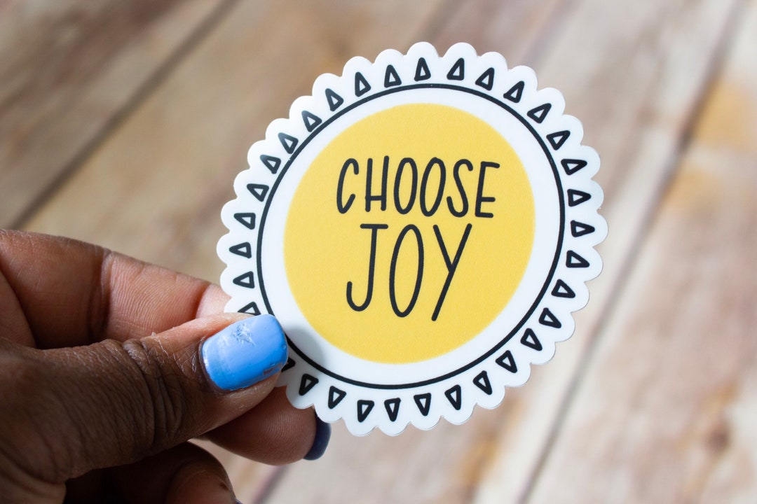 Choose Joy / Christian Sticker / Religious Sticker / Inspirational ...