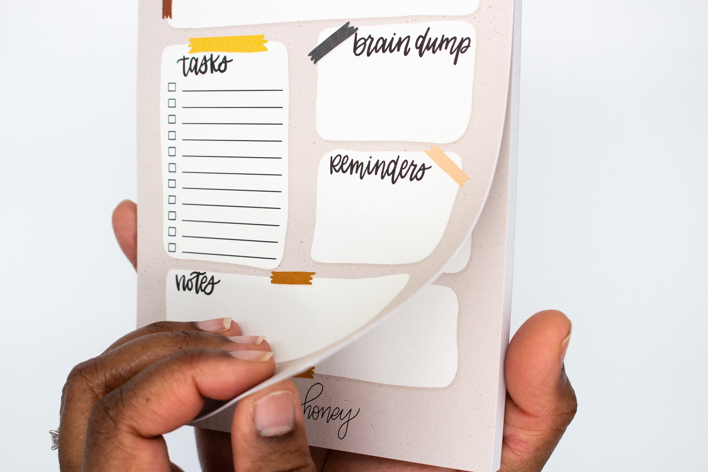 Daily Notepad | 5x7 Notepad | Gratitude | to Do List | Notes ...