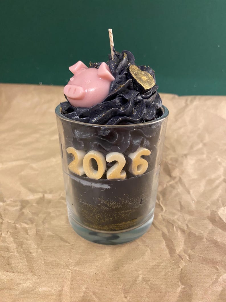 Lucky Pig New Year's Candle 2026 | One in a Million Scent | New Year's ...