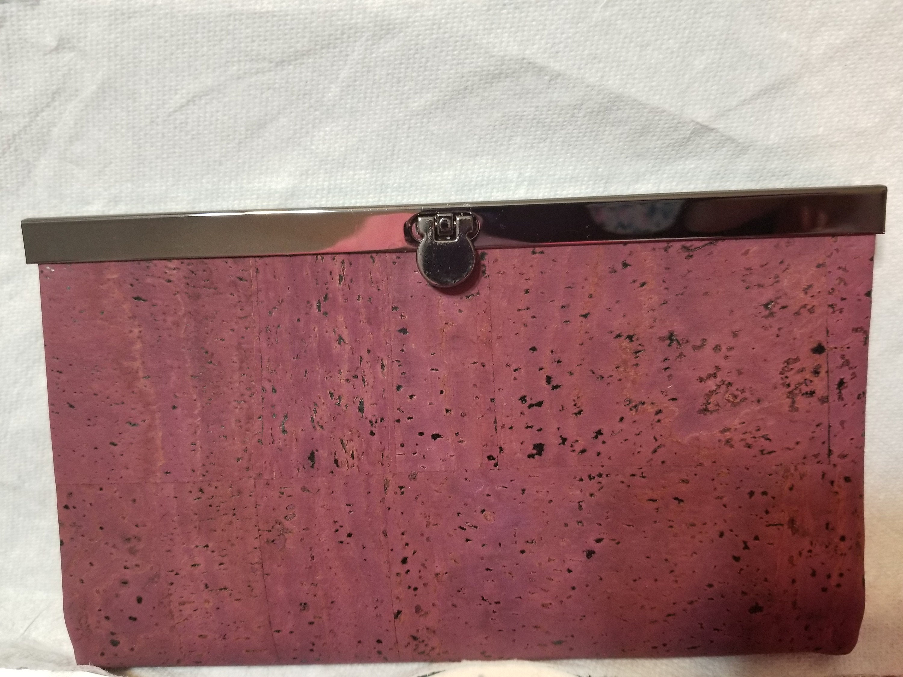 Diva Frame Wallet, Cork Frame Wallet, Women's Wallet, Clutch Wallet - Etsy