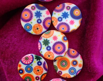 Rainbow Unicorn Disco Buttons - Etsy