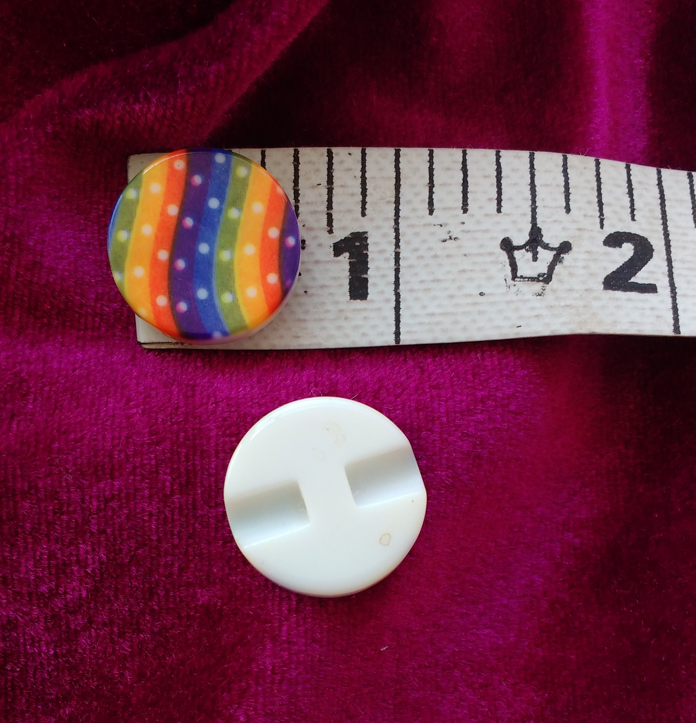 Rainbow Unicorn Disco Buttons - Etsy