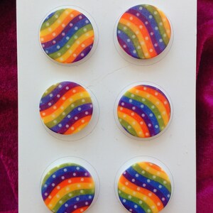 Rainbow Unicorn Disco Buttons - Etsy