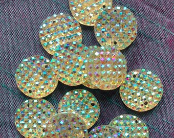 Sequin Buttons - Etsy