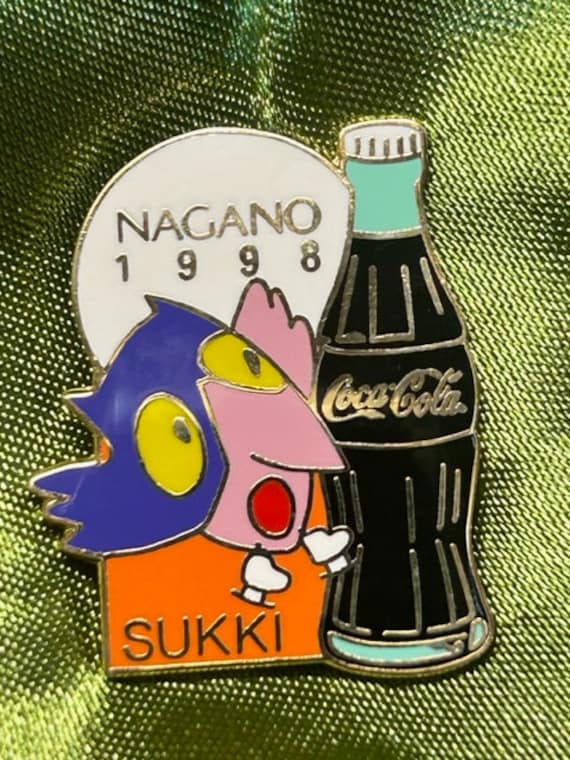 coca cola olympic pin - Gem