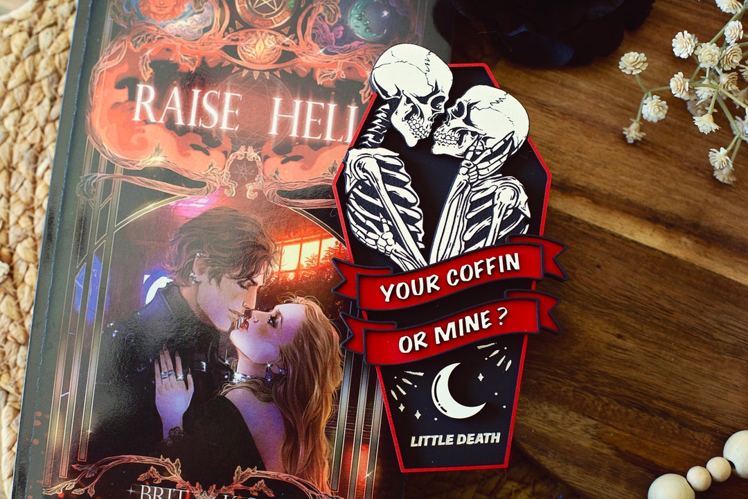 Little Death Sign, Raise Hell Sign, Brit KS Merch, booktok, smut reader ...