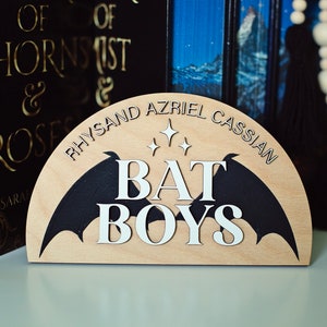 Bat Boys Sign, ACOTAR, Spicy Booktok Sign, Booktok Sign, Smut Reader ...