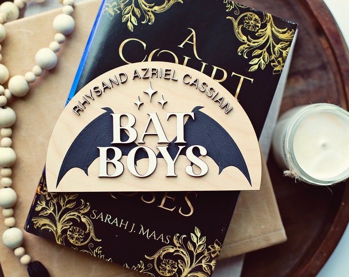Bat Boys Sign, ACOTAR, Spicy Booktok Sign, Booktok Sign, Smut Reader ...