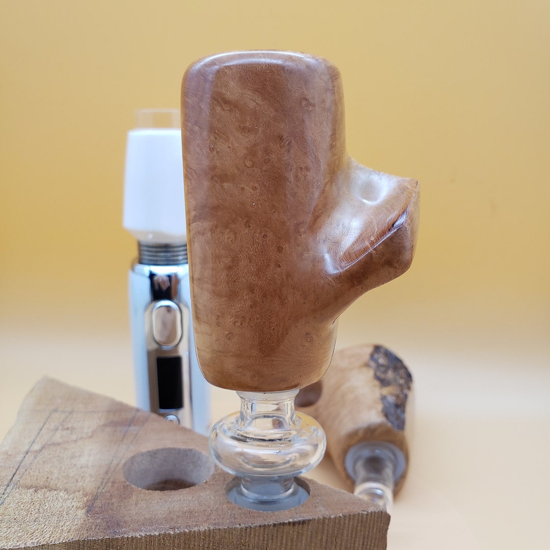 Briar Burl Bowl With 14mm Glass Joint for Neo by Prrl Labs - Etsy