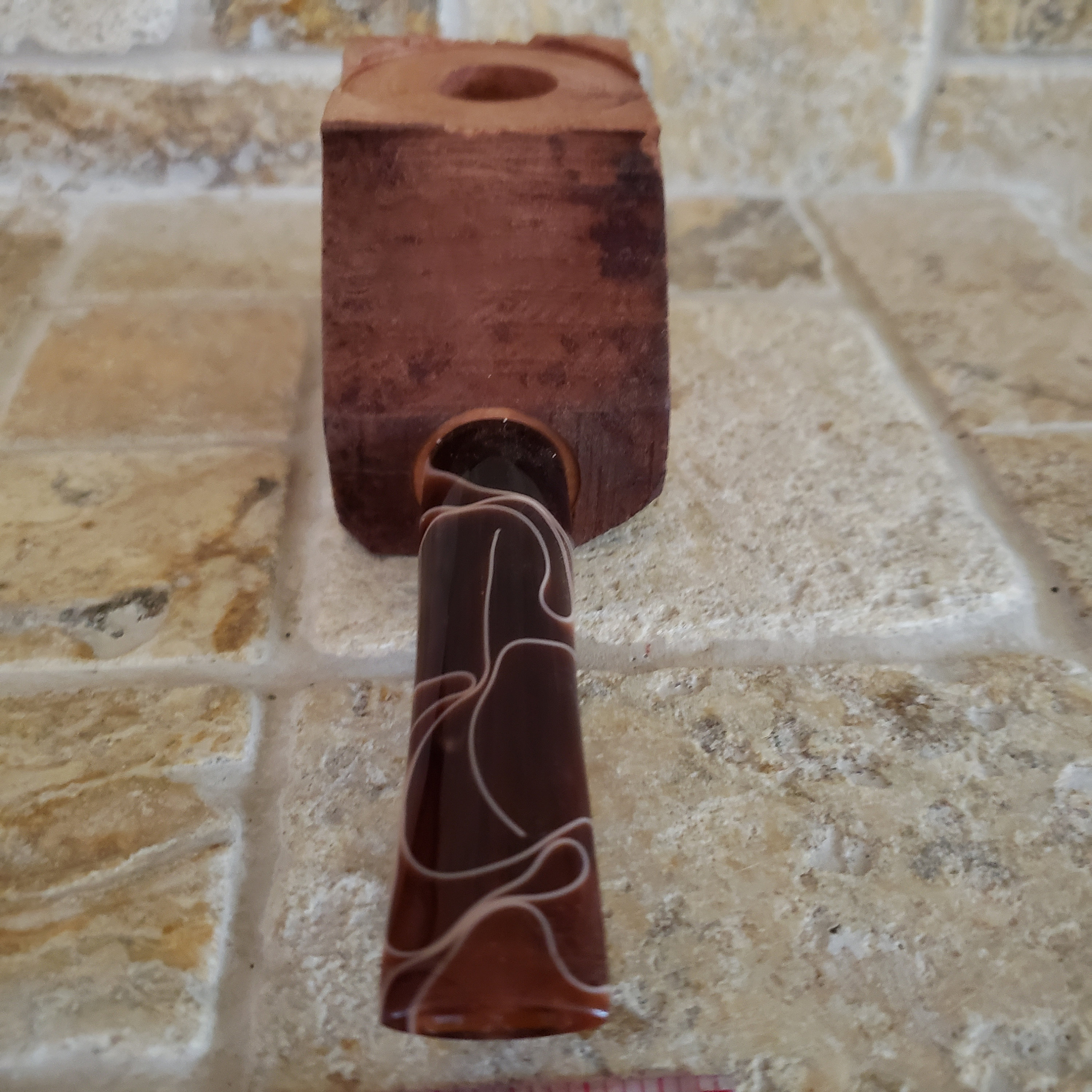 Herb Pipe Kit DIY Briar Burl Herb Pipe Intermediate - Etsy